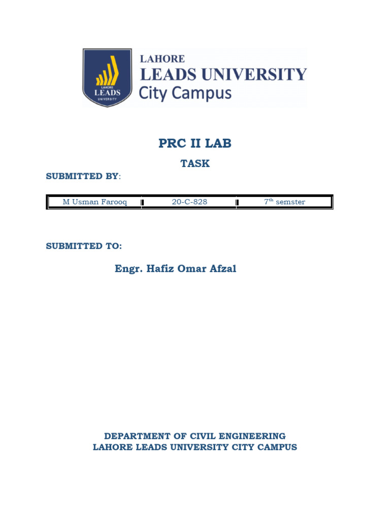 Problem Statement | PDF | Structural Engineering | Building Technology