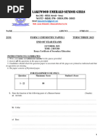 Mathematics Form 2 End Term 2 2023 Exam Questions | PDF | Area | Geometry