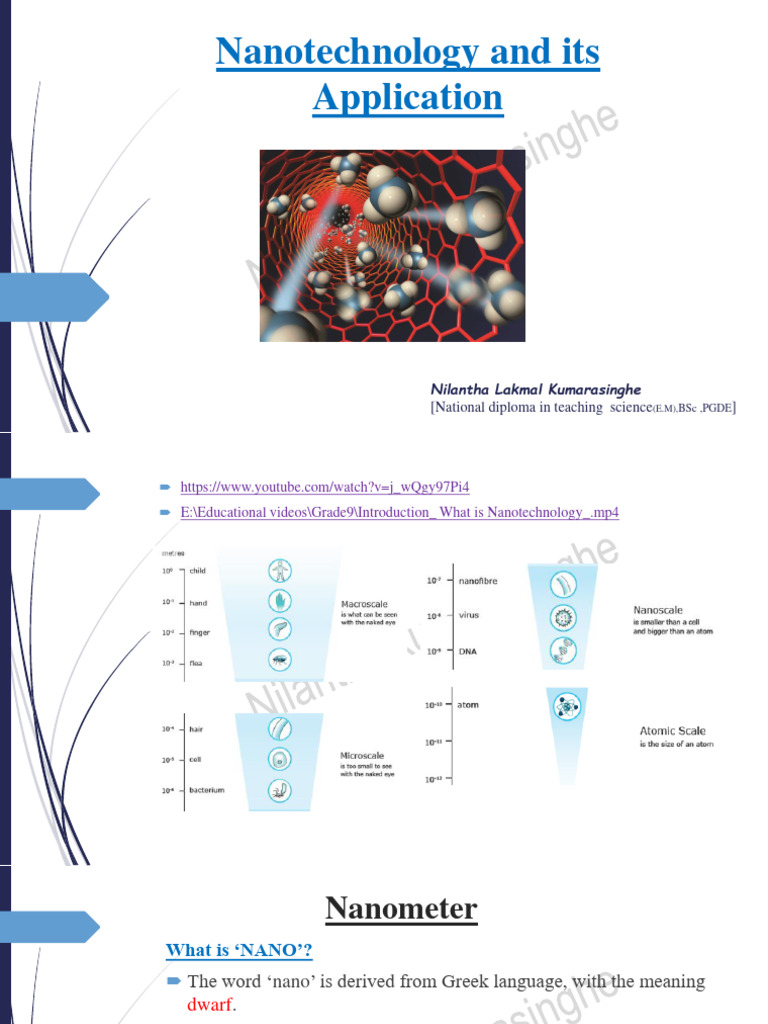 Unit 16 - Nano Technology - t1 | PDF | Nanotechnology | Materials Science