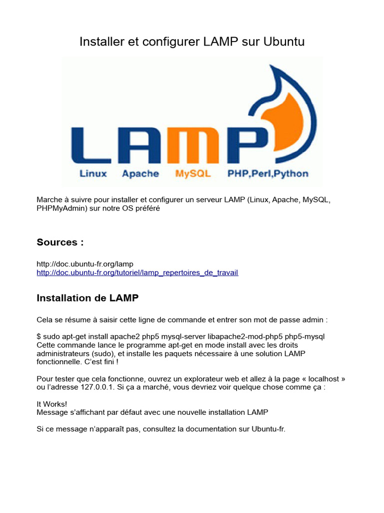 Installer Lamp | PDF