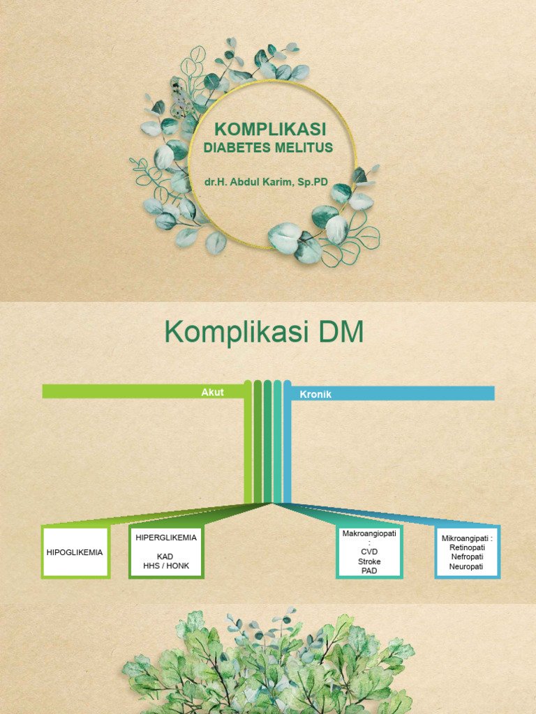 Komplikasi DM | PDF