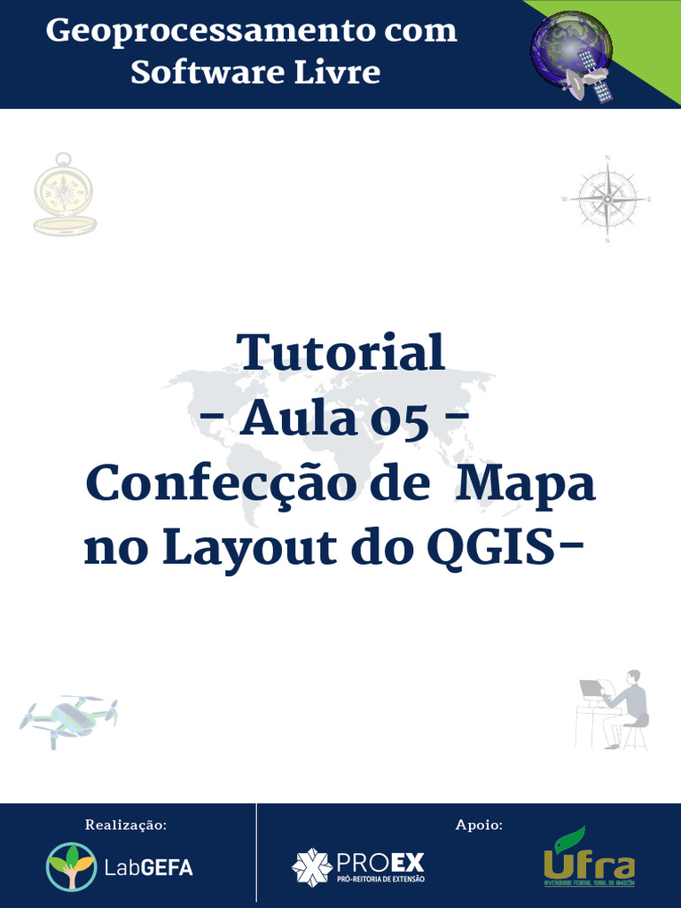 Tutorial Aula 05 - Confecção de Mapa No Layout Do Qgis | PDF | Informática