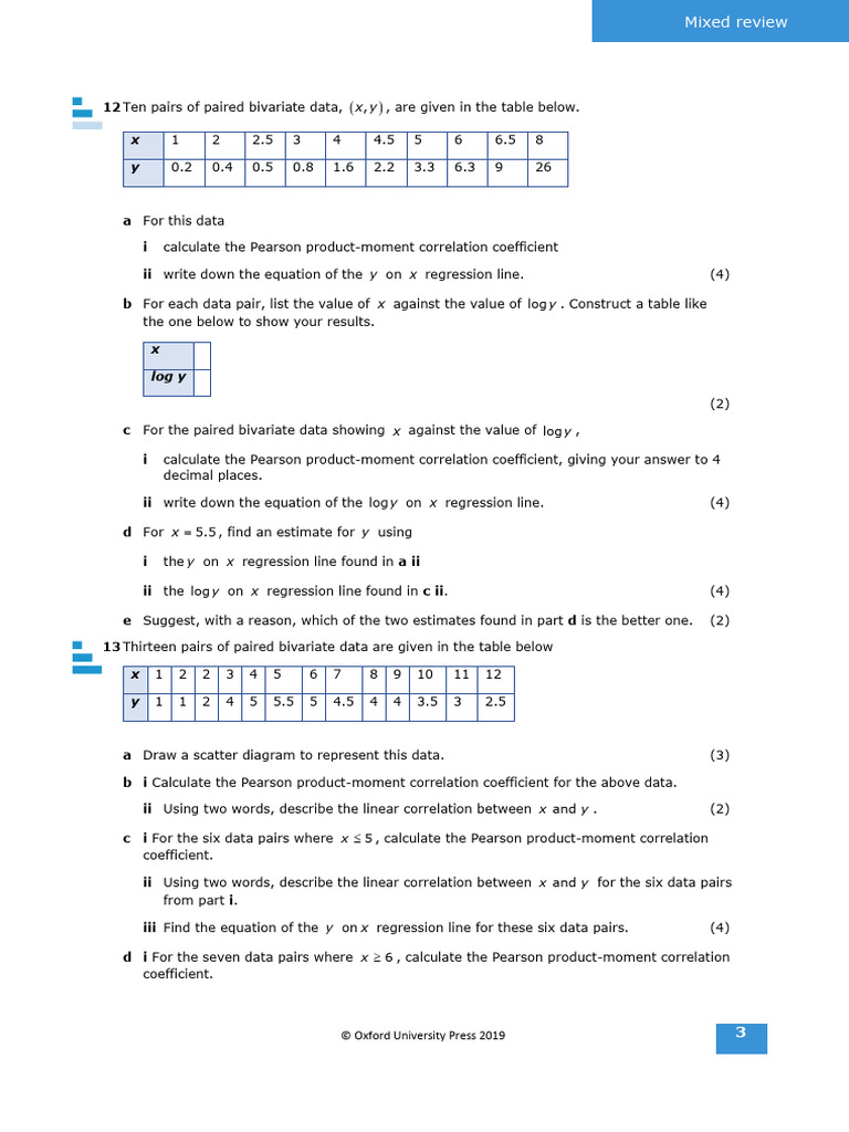 Chp7 - Mixed Review (Dragged) | PDF | Applied Mathematics | Statistical Theory