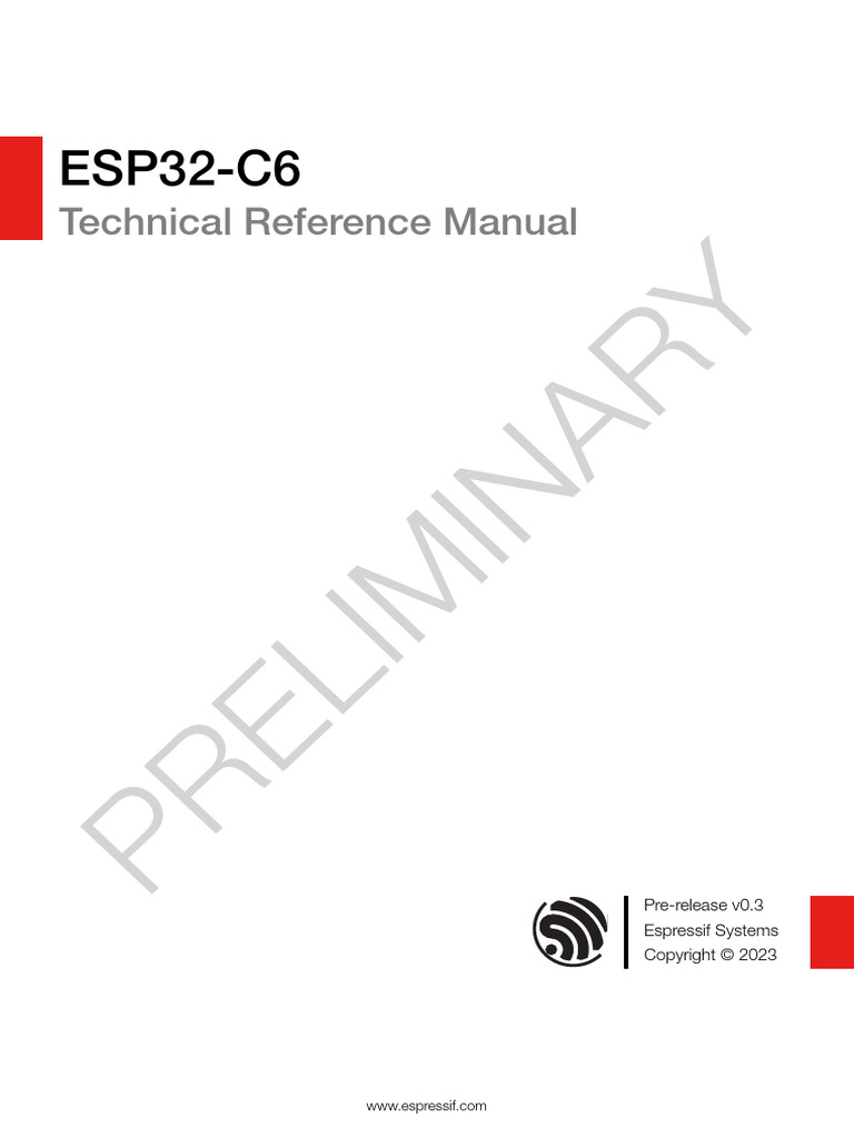 Esp32 C6 Technical Reference Manual En Pdf Computer Engineering Digital Electronics