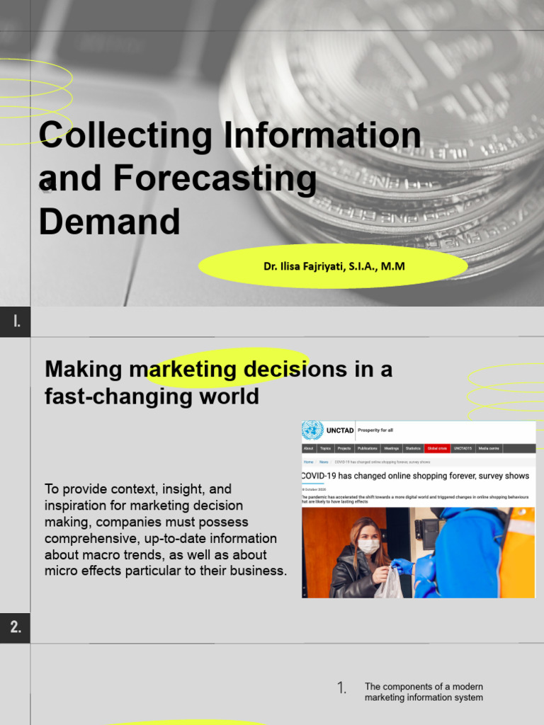 WEEK 11 - Collecting Information and Forecasting Demand | PDF | Marketing | Demand