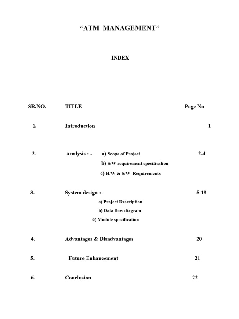Atm 1 | PDF | Automated Teller Machine | Software