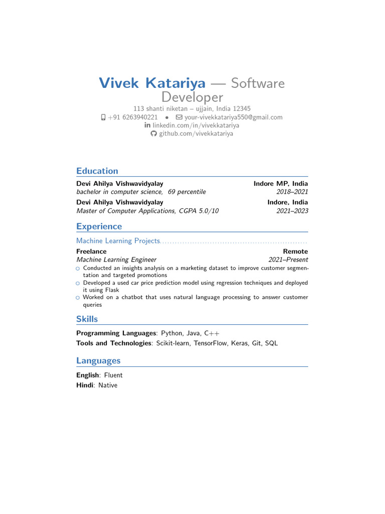 My Resume | PDF