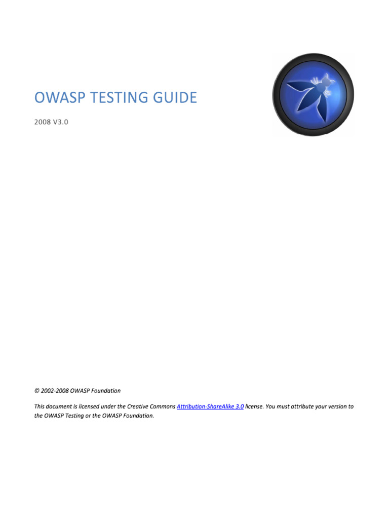 Owasp Security Testing Pdf