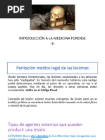 Medicina Legal - Agentes Contundentes y Lesiones (Der-204, Grupo A1) | PDF