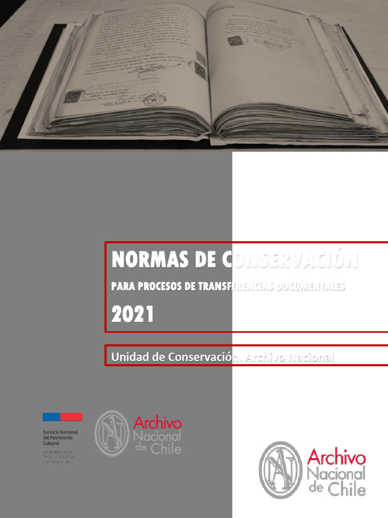 Anexo 10 Normas de Conservación | PDF | Encuadernación | Papel