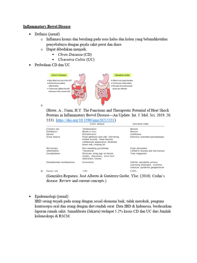 Inflammatory Bowel Disease | PDF