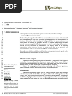 Mdpi Article Template | PDF | Theorem | Informed Consent