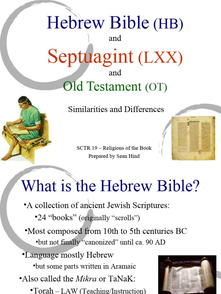 HB LXX Ot | PDF | Septuagint | Hebrew Bible