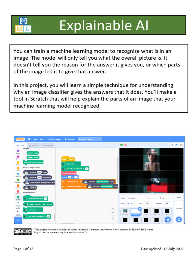 Worksheet Explainability | PDF | Artificial Intelligence | Intelligence (AI) & Semantics