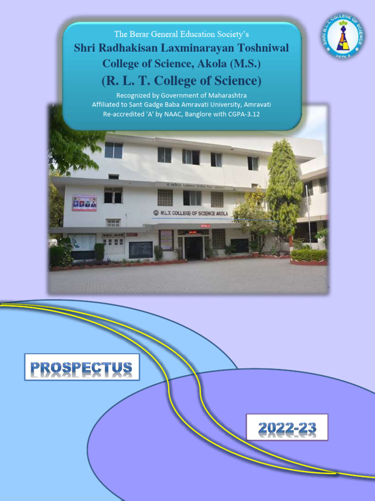RLT Prospectus 2022 23 Updated | PDF | University And College Admission ...