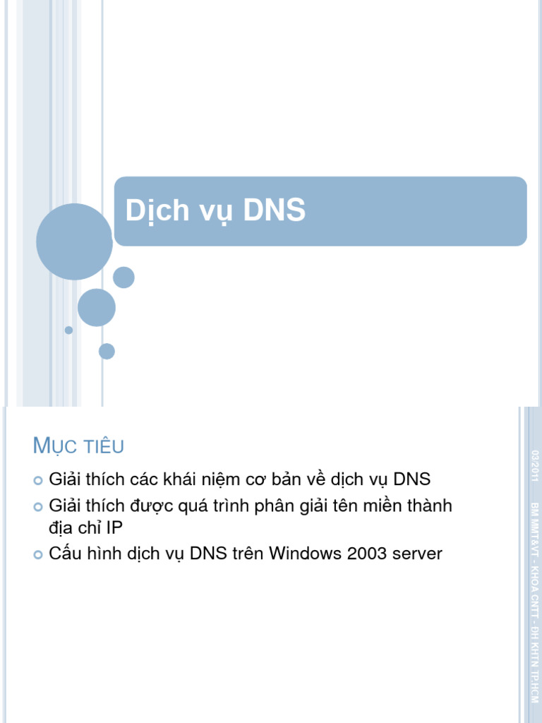 Dịch vụ DNS | PDF
