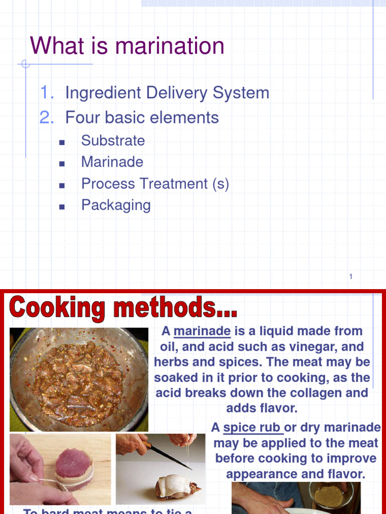 Theory774567 9 | PDF | Marination | Meat