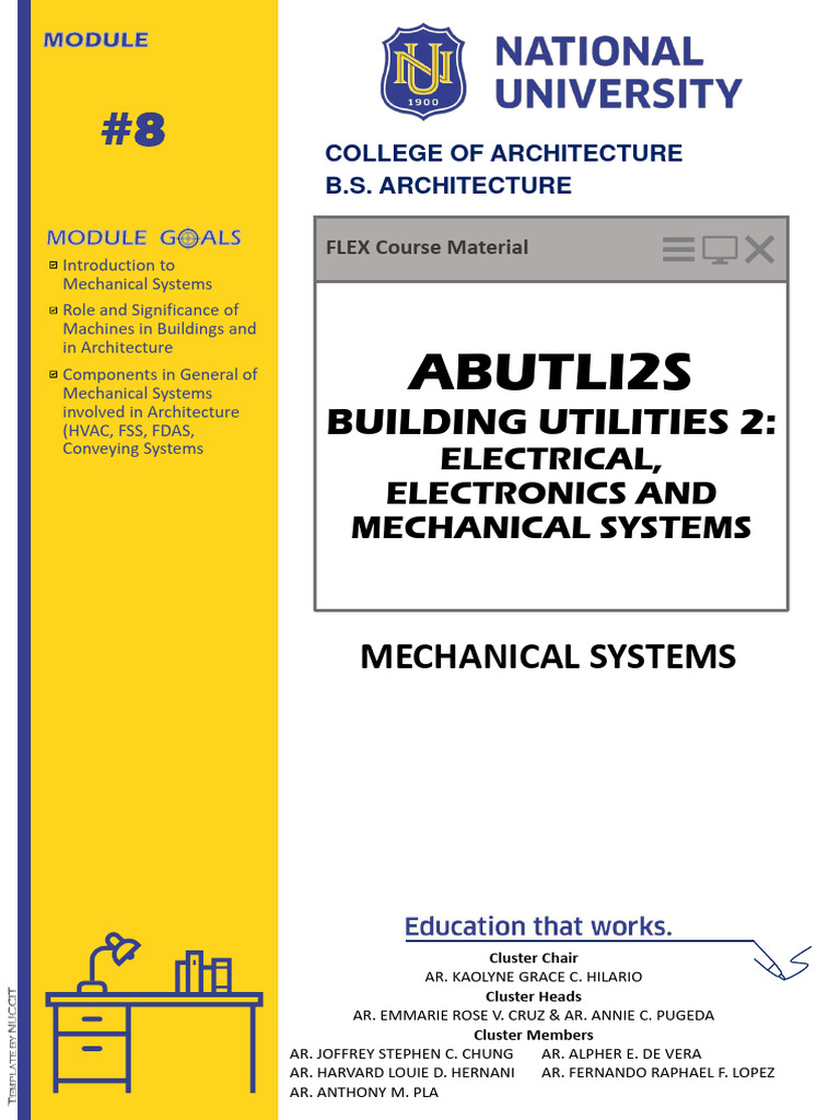 MODULE-8 Mechanical Systems | PDF
