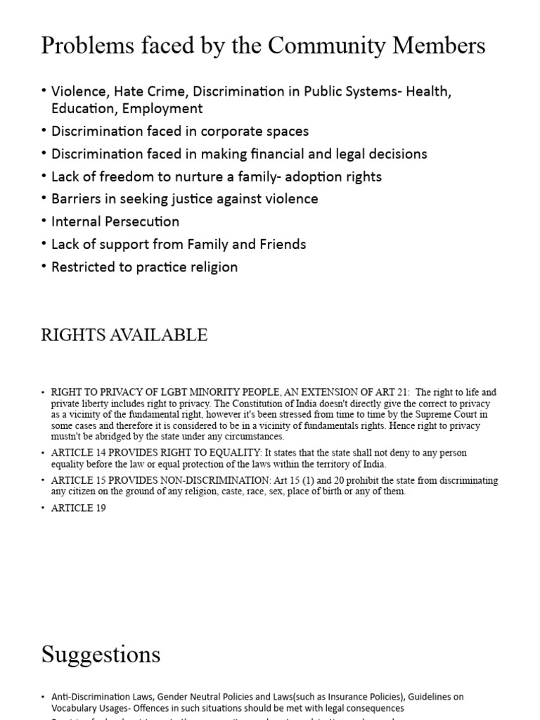 Same Sex Simulation Pdf Discrimination Right To Privacy 9202