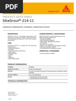 Flo-Grout 2 | PDF | Concrete | Materials