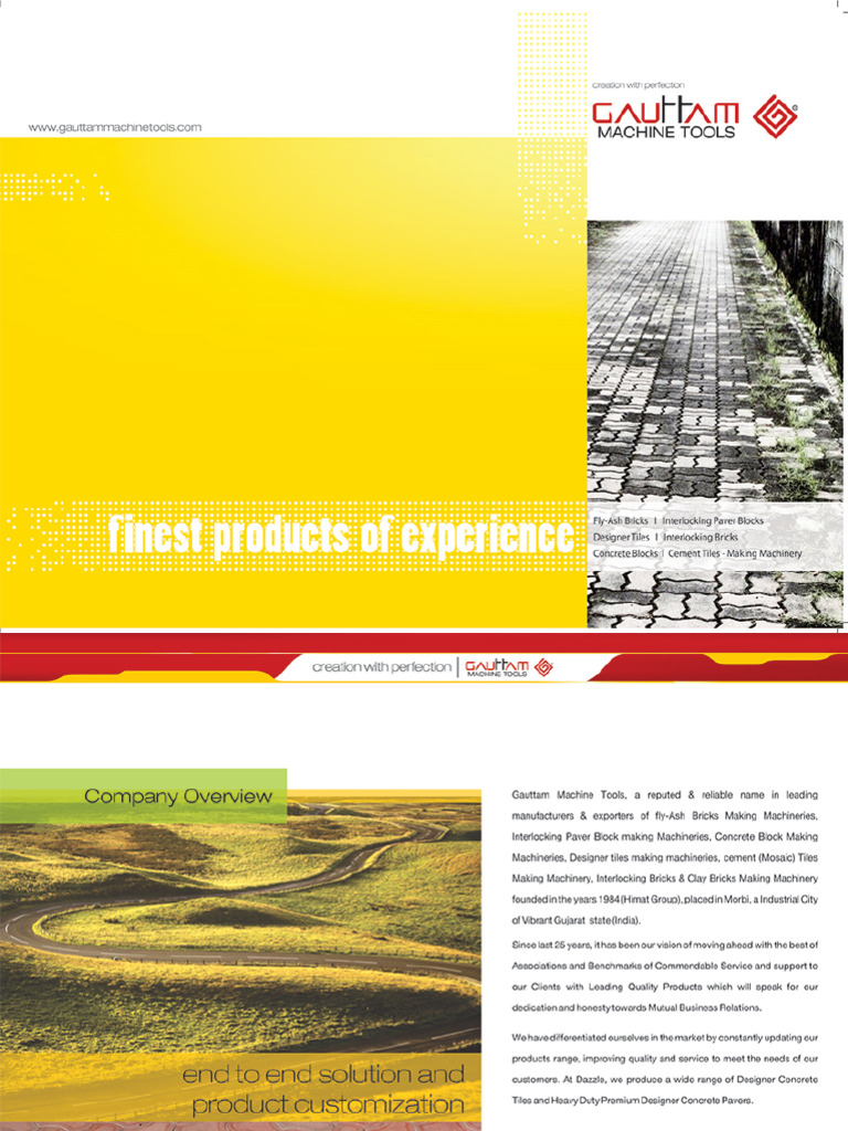 Gautam Machine Tools Catalogue | PDF