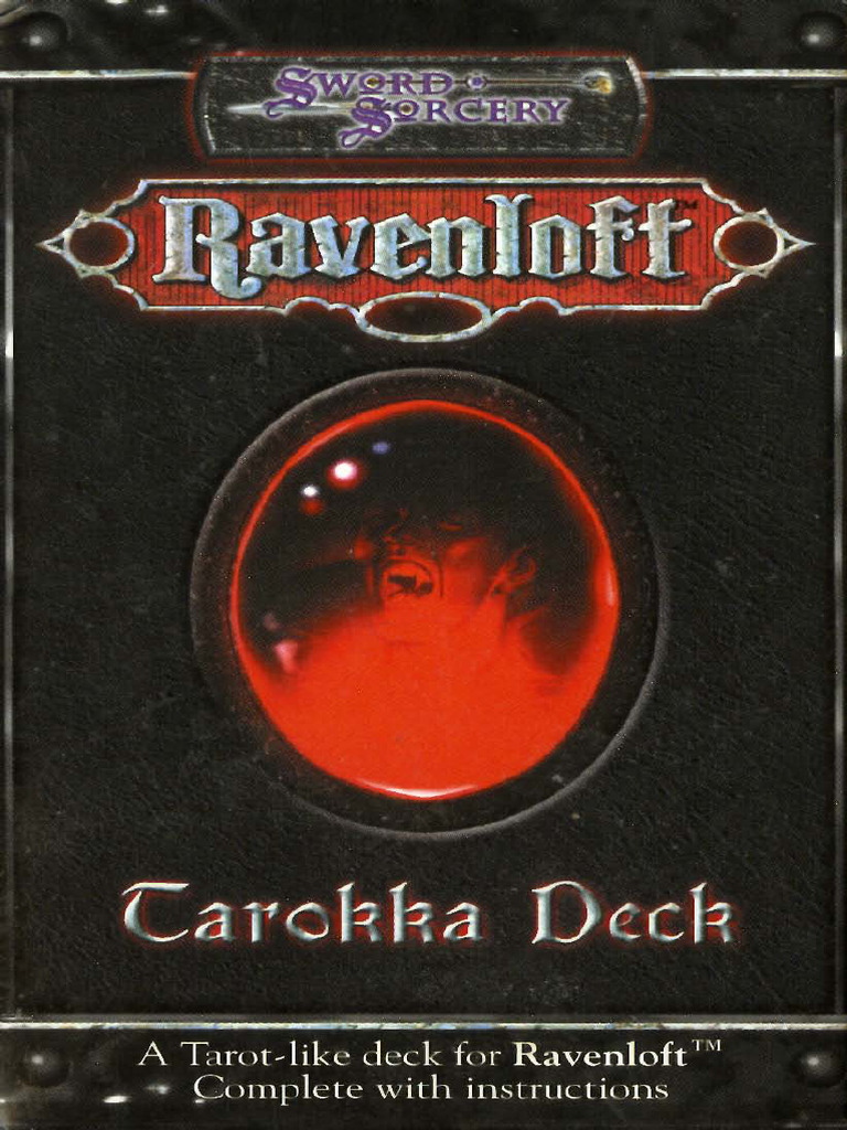 Ravenloft - D&D 3.5 - White Wolf's Tarokka Deck | PDF