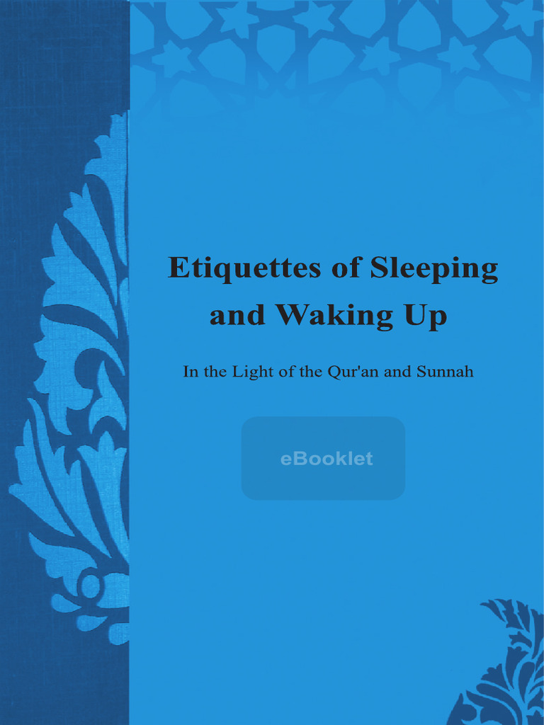 AIWF-eBooks-Etiquettes of Sleeping and Waking Up | PDF | Religious ...