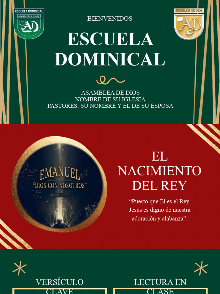 El Nacimiento Del Rey | PDF | Jesús | María, madre de Jesús