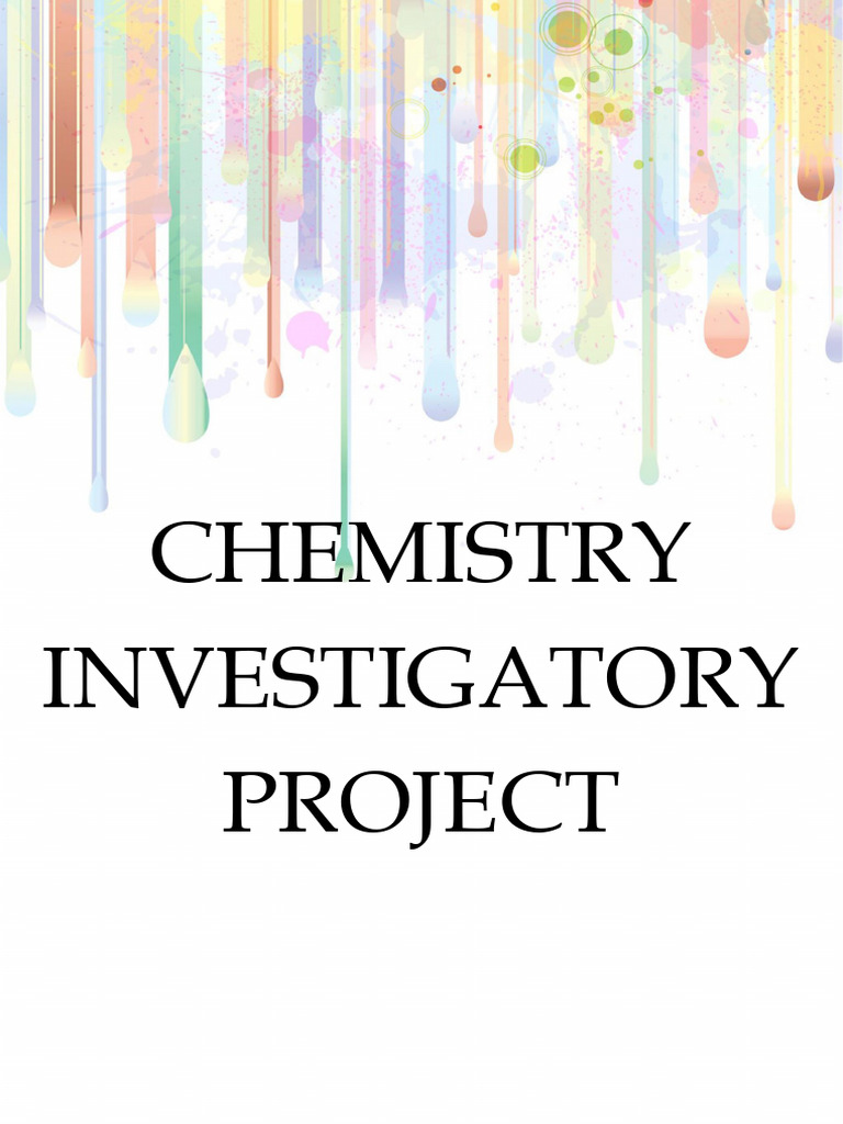 Azo Dye Formation in Chemistry Project | PDF