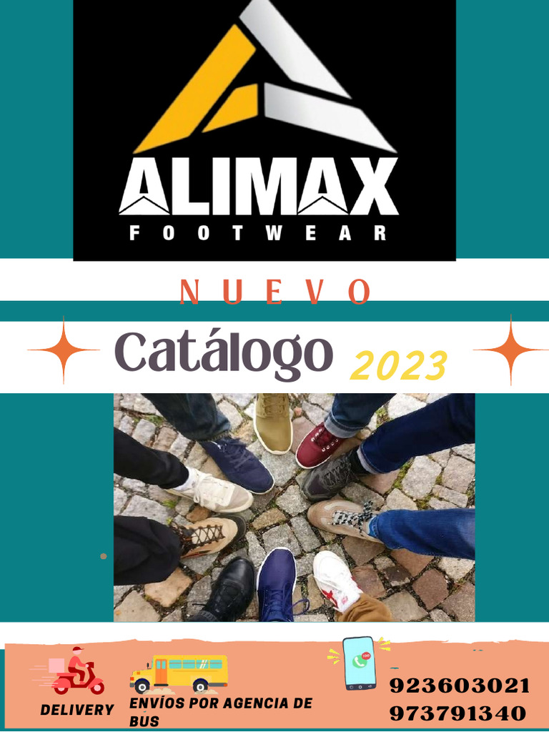 Catálogo Alimax - Calzados 15-12 PDF | PDF | Calzado | Zapato