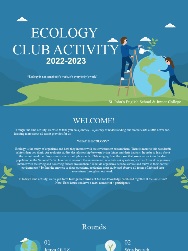Eco Club Final | PDF | Ecology | Greenhouse Gas