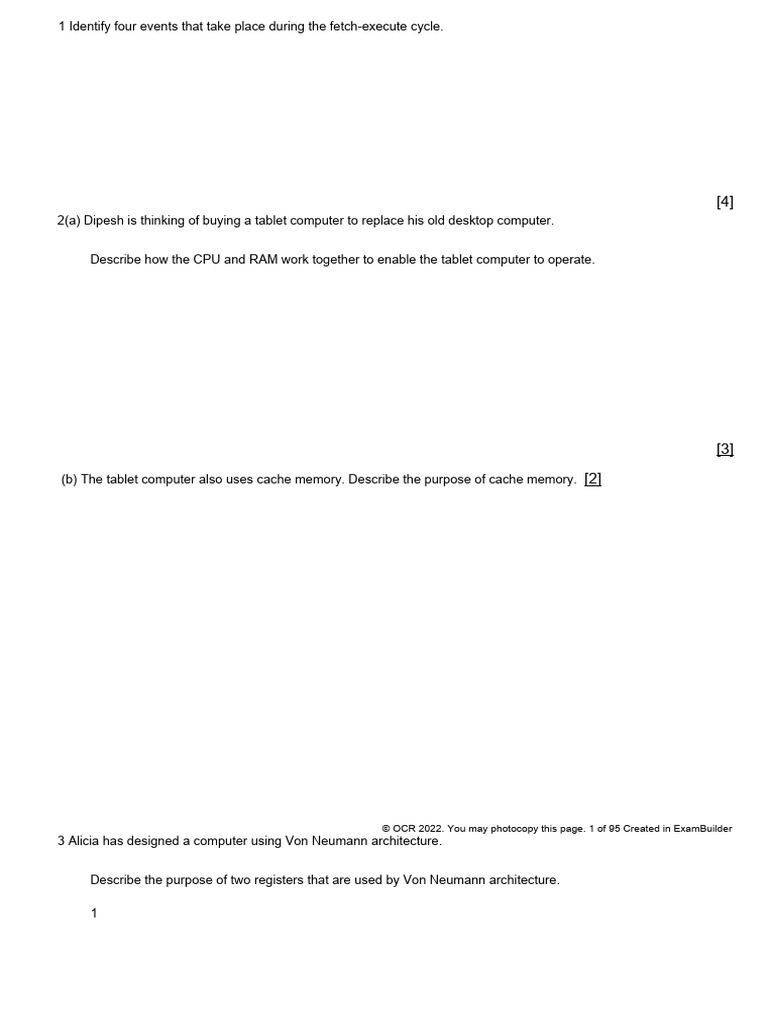 Practice Questions | PDF