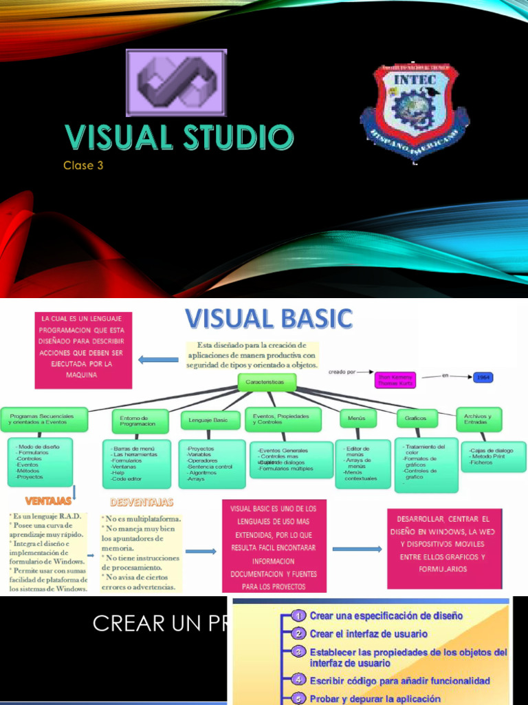 Visual Studio - Clase3 | PDF | Interfaz de usuario | Básico