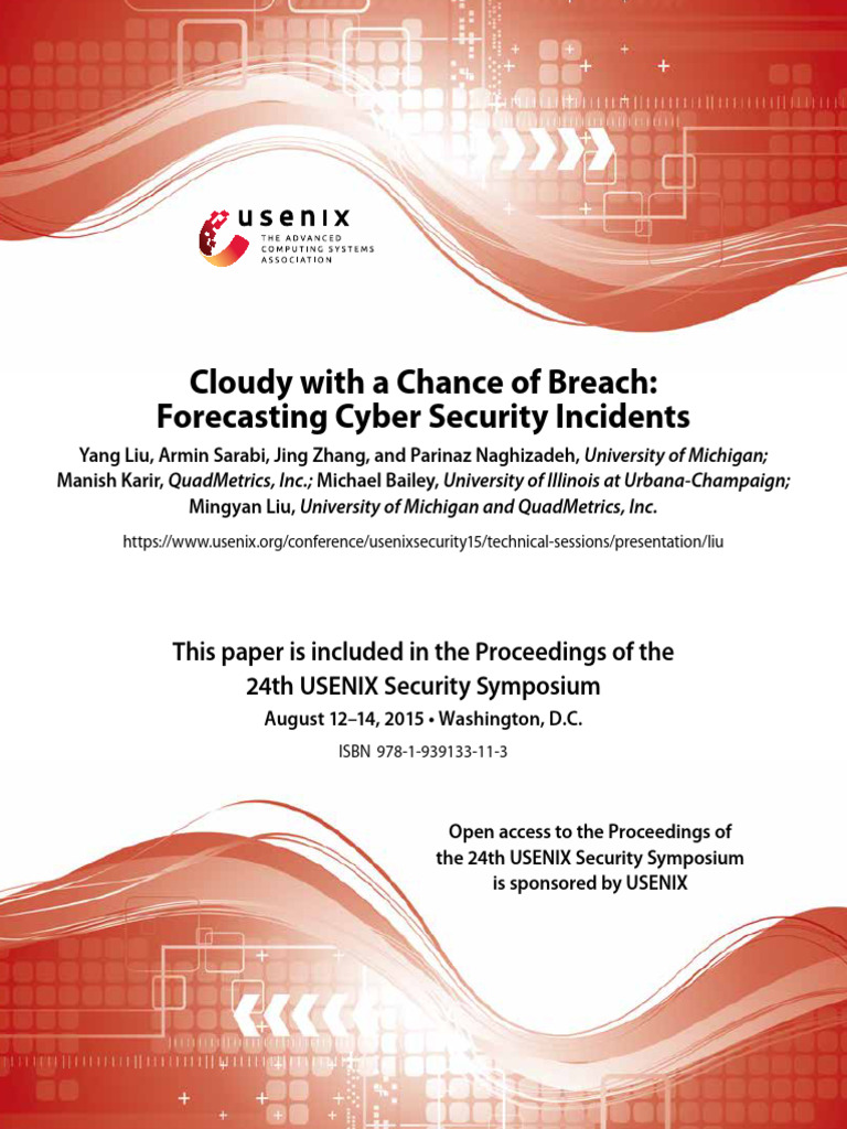 Cloudy With A Chance of Breach | PDF | Domain Name System | Ip Address