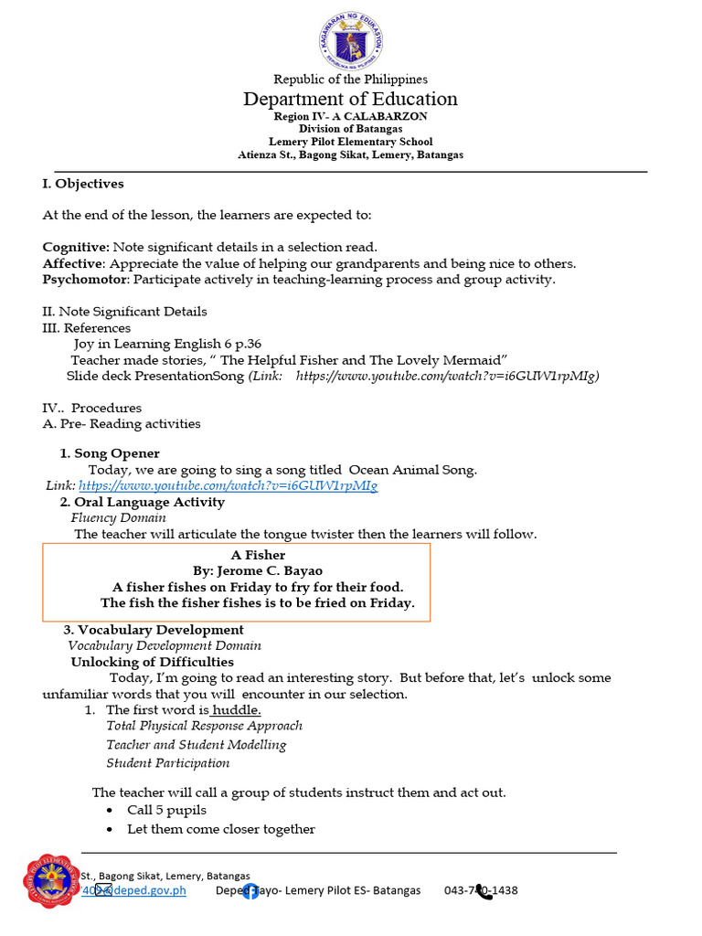 Sample Catch Up Plan Final | PDF