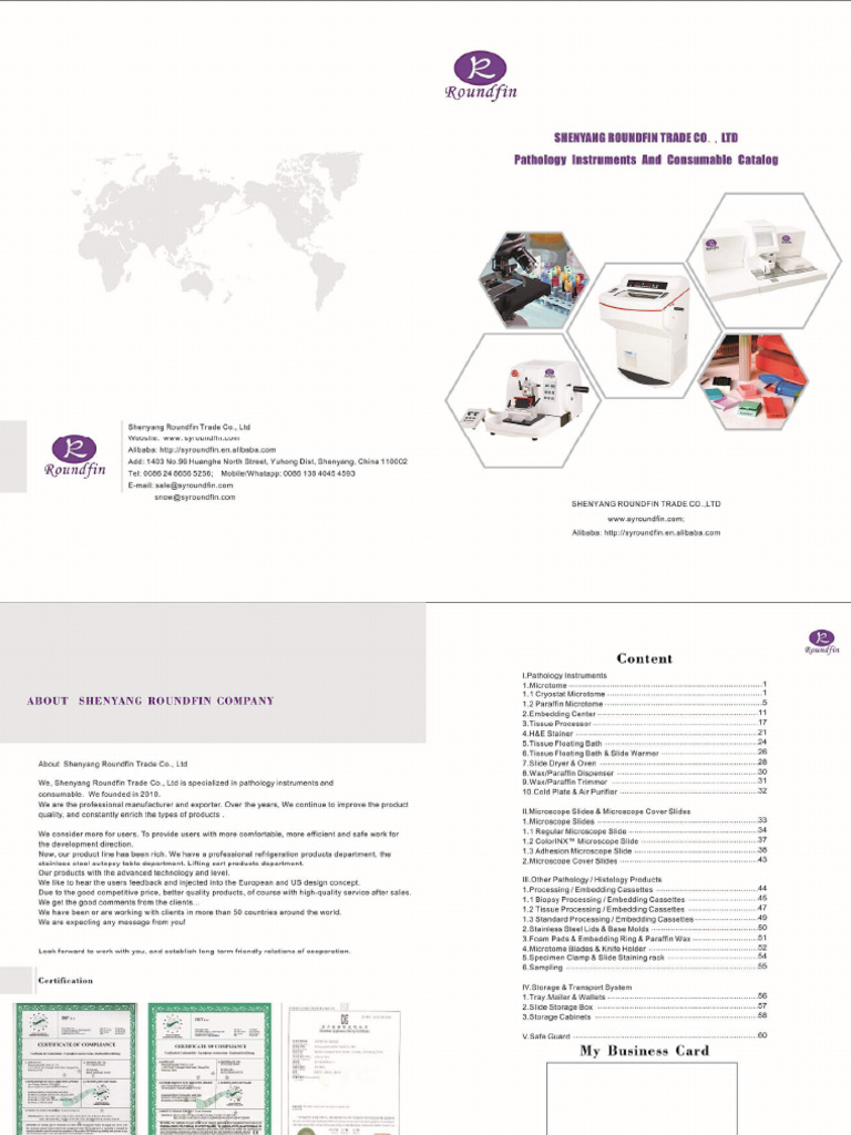 Roundfin Pathology Catalog - Vicky | PDF
