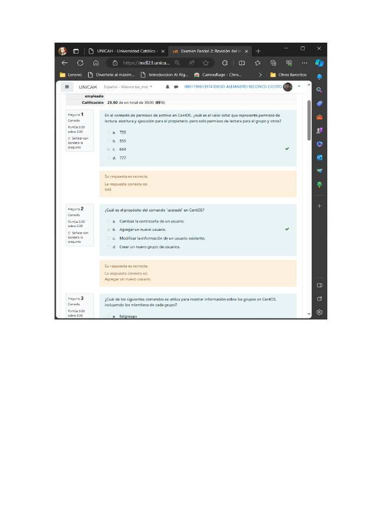 Examen Segundo Parcial | PDF