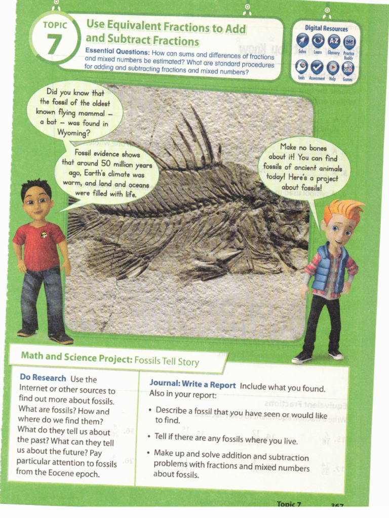 Envision G5 Math Unit 07 | PDF