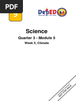 Science 9: Quarter 3 - Module 4: Factors Affecting Climate | PDF ...