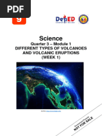 Science 9 q3 Module 1 Types of Volcanoes and Volcanic Eruptions v4 ...