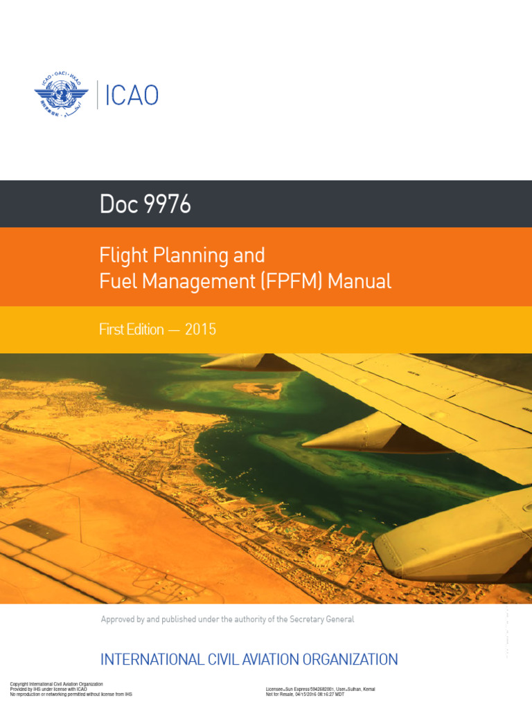 Flight Planning and Fuel Management (FPFM) Manual: First Edition - 2015 ...