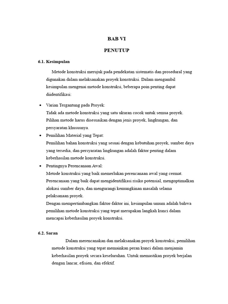 Metode Konstruksi Proyek Pembangunan Rumah Sakit Upt Vertikal Kota ...