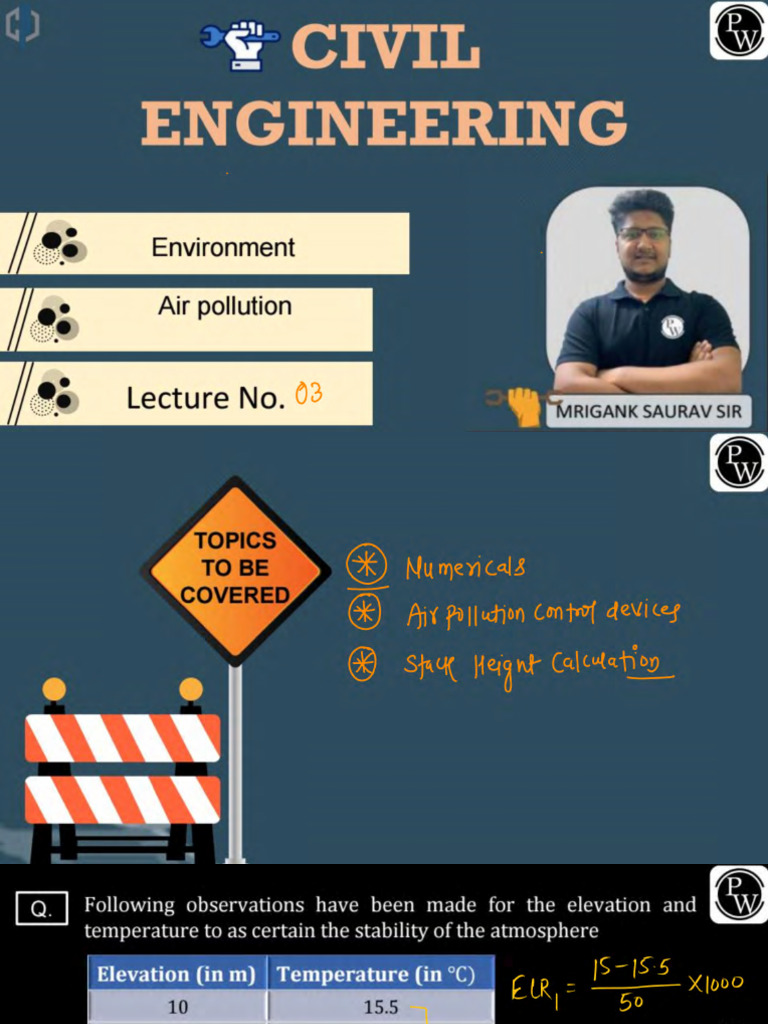 Air Pollution 03 - Class Notes | PDF