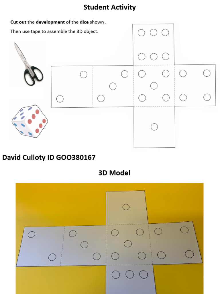 student activity 3d models | PDF
