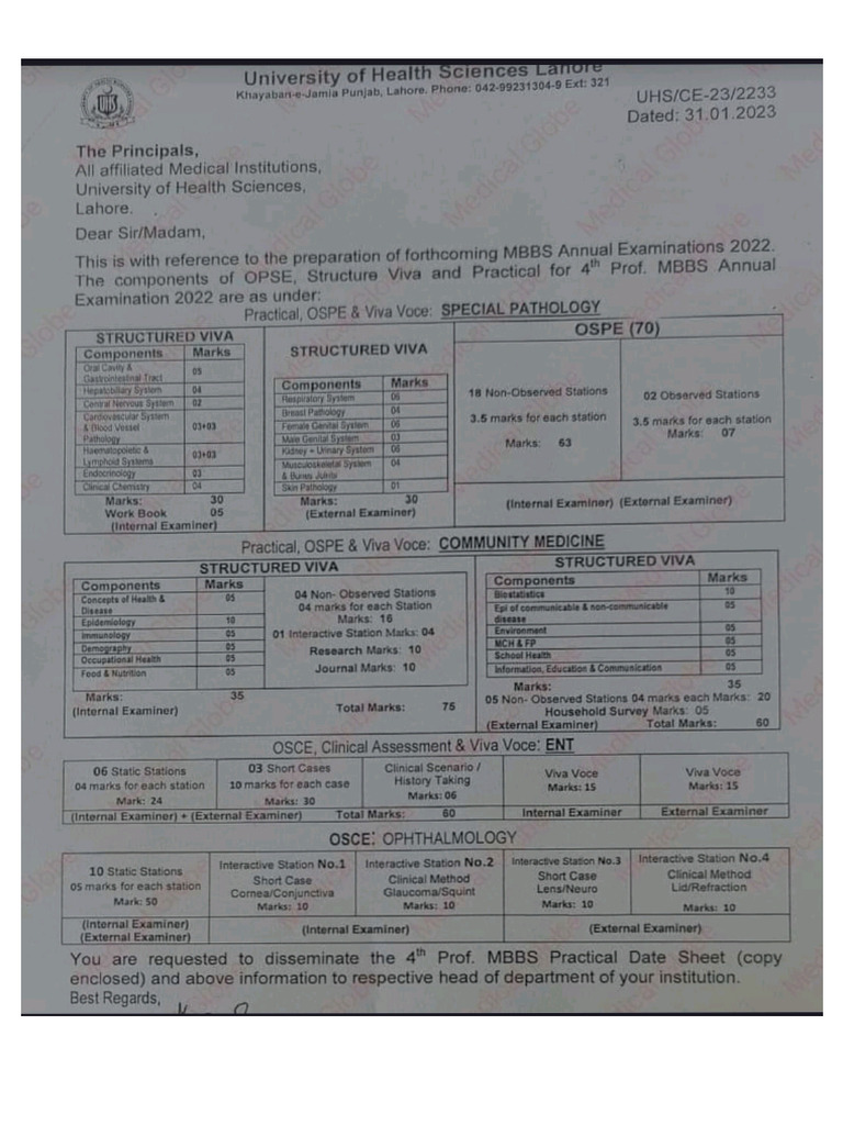 Special Pathology Ospe | PDF