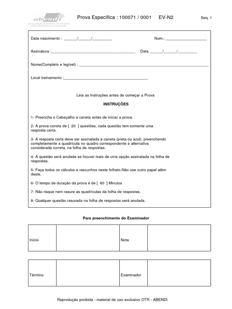 Prova Especifíca - 100071-0001 | PDF | Aço | Materiais