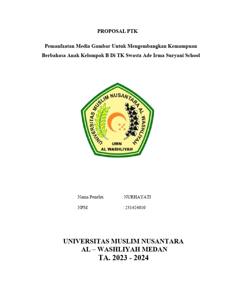 Proposal Mini Tugas Uas MK Seminar | PDF