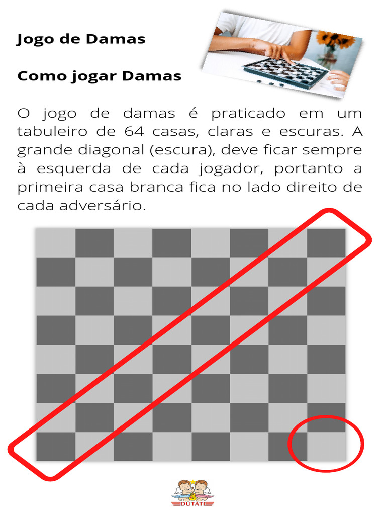 Regras Do Jogo de Dama | PDF