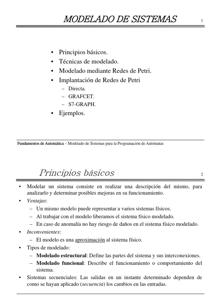 Tema 03 Parte 01 - Modelado Sistemas | PDF | Arco y flecha | Programación de computadoras