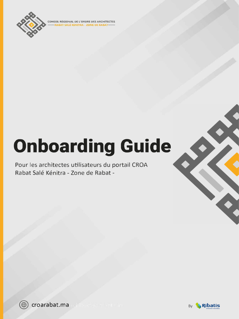 Croarabat - Ma-Onboarding Guide - 2023 | PDF